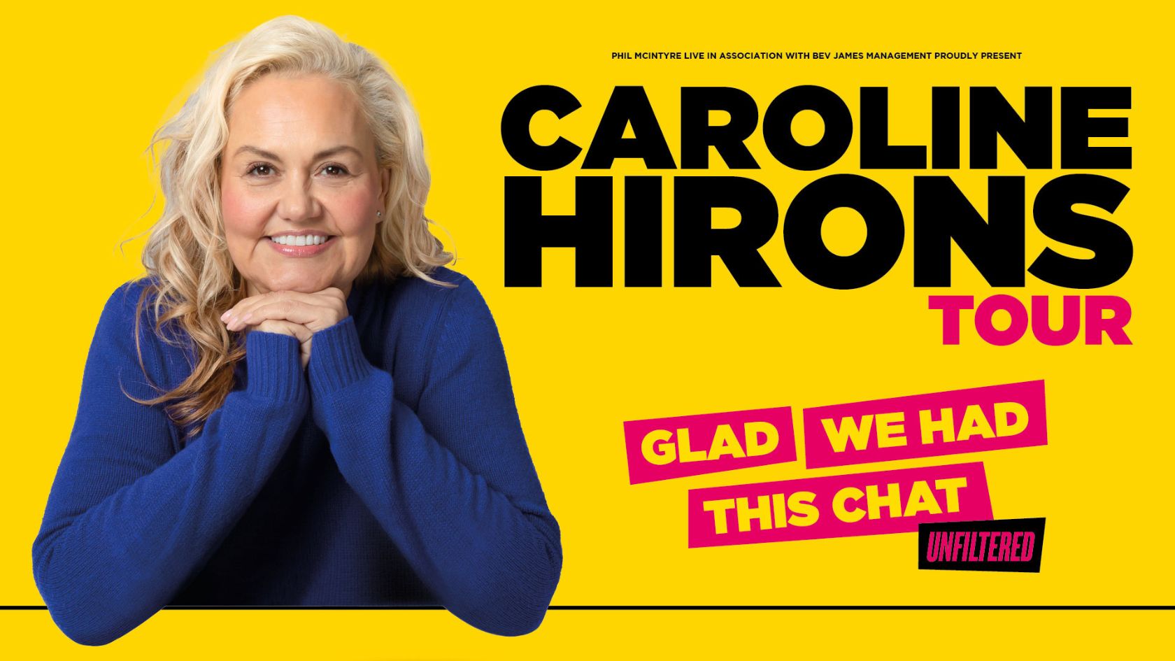 Caroline Hirons: Glad We Had This Chat LIVE | The Queen's Hall